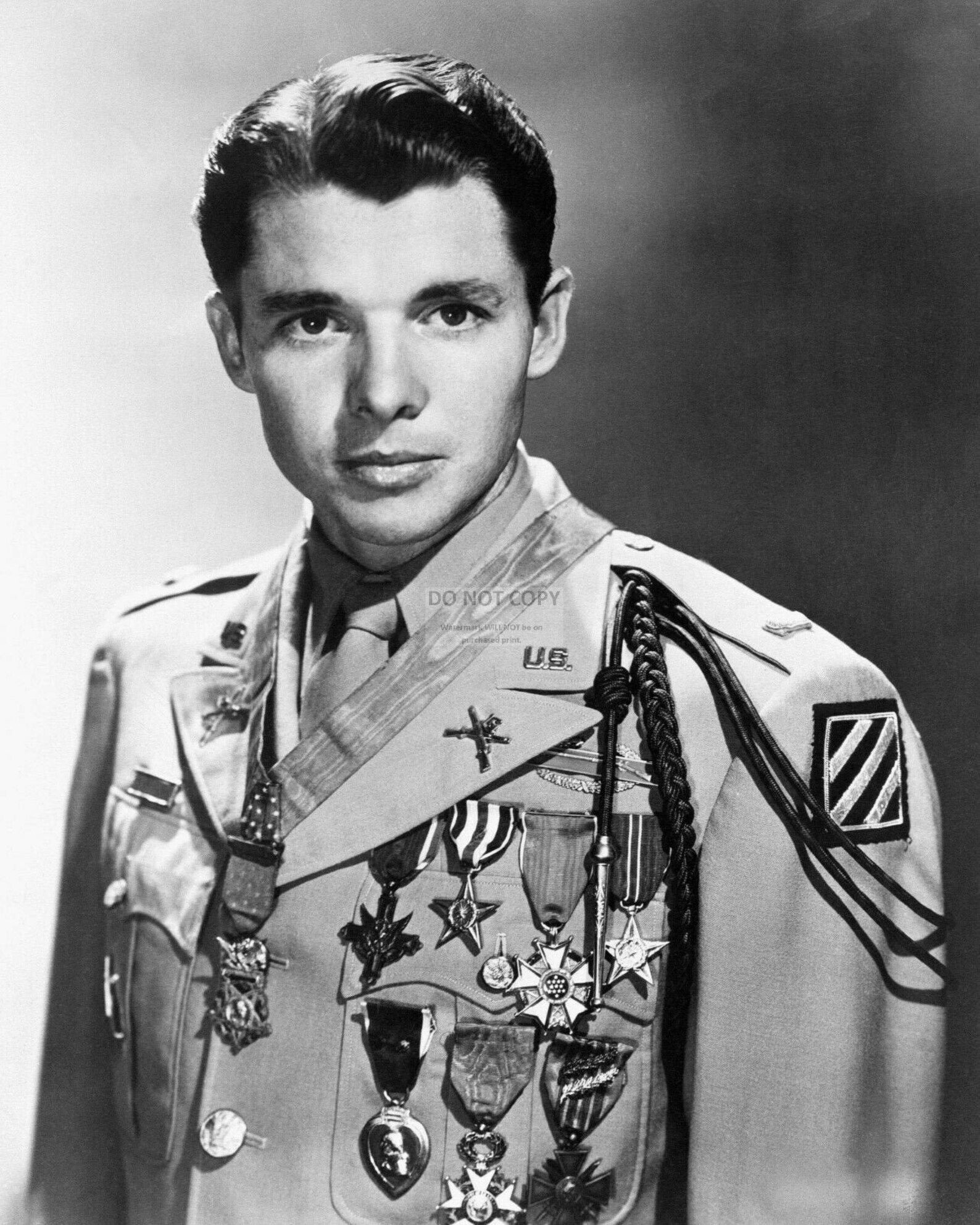 First Lieutenant Audie Murphy in 1948 5X7 8X10 or 11X14 - Etsy