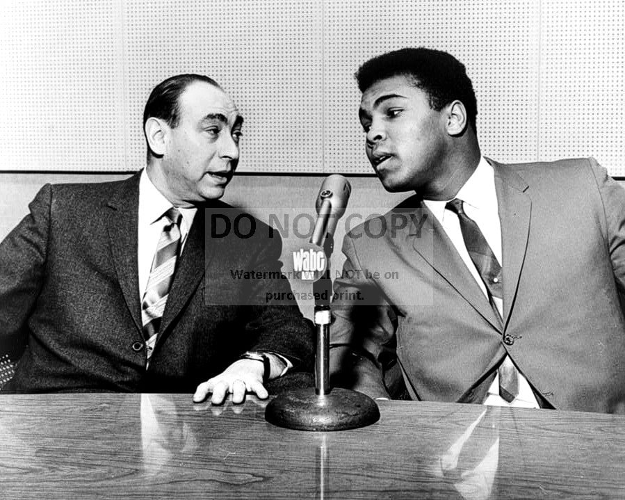 Cassius Clay muhammad Ali is Interviewed by Howard Cosell in | Etsy