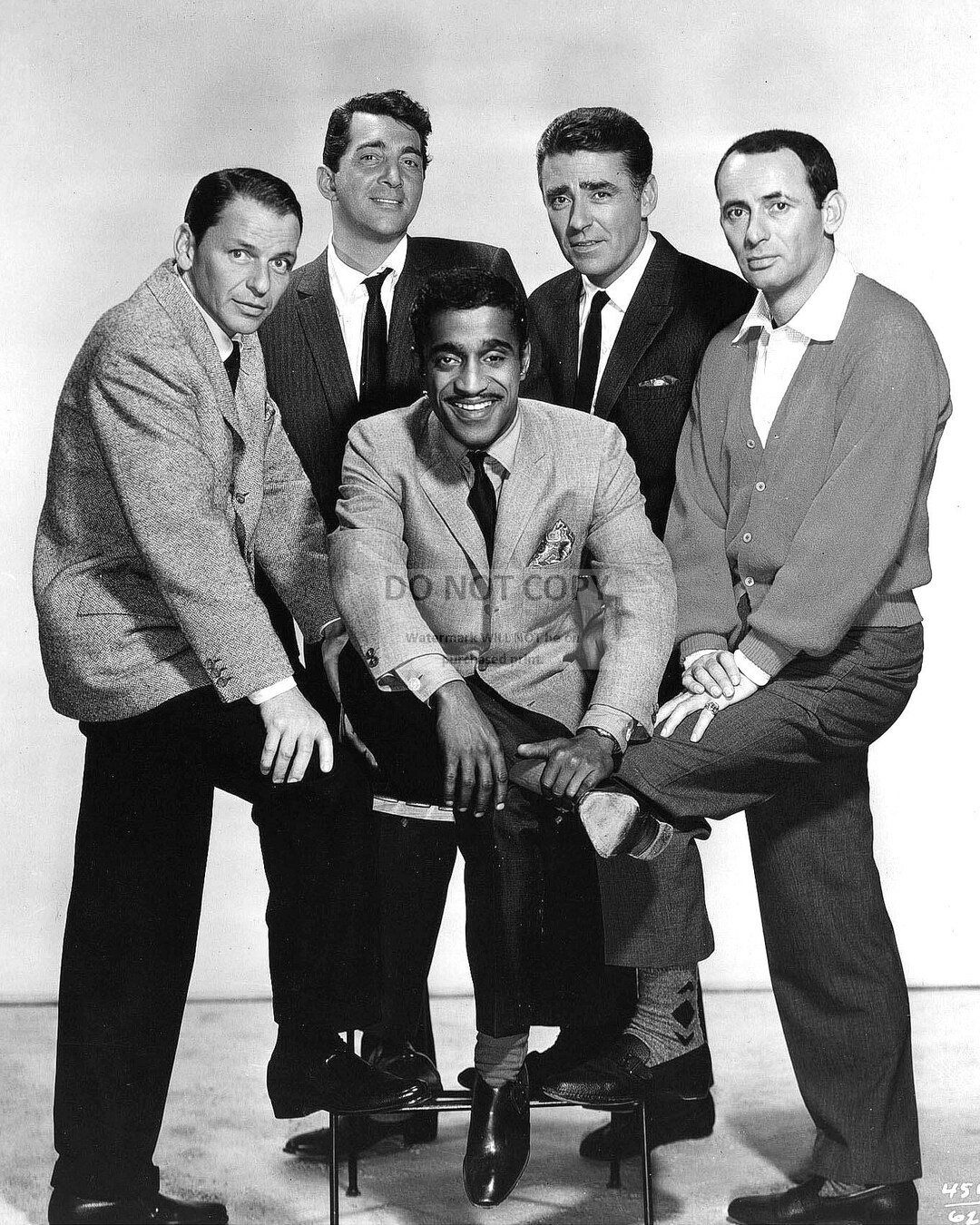 The Rat Pack: Frank Sinatra Dean Martin Sammy Davis Jr - Etsy