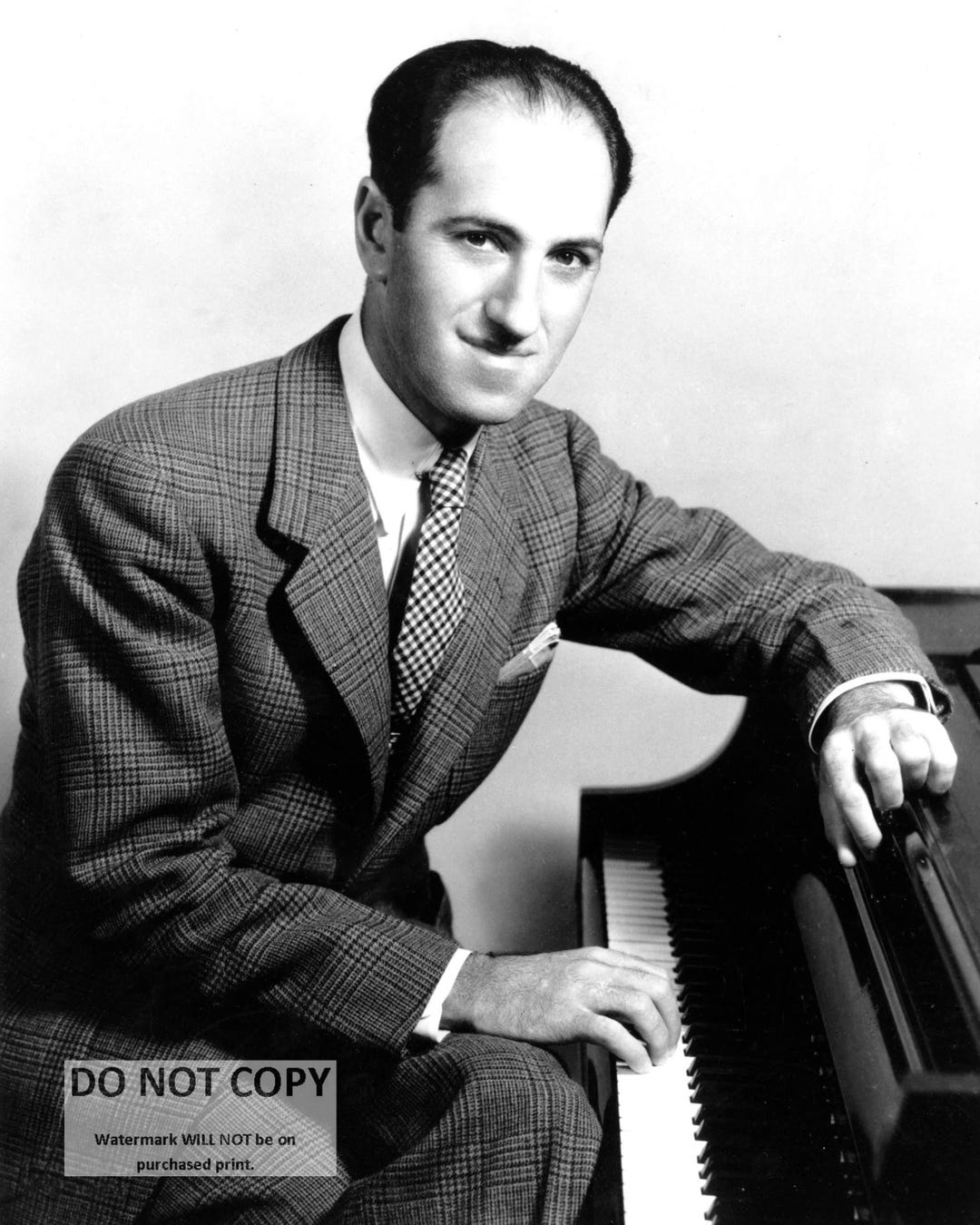 George Gershwin Legendary Composer and Pianist - 5X7, 8X10 or 11X14 ...