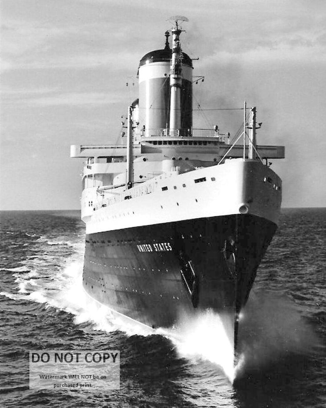 SS United States Luxury Passenger Liner - 5X7 or 8X10 Photo (AZ-418) - Etsy