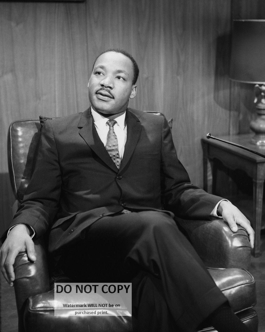 Dr. Martin Luther King on "washington Conversation" - 5X7, 8X10 or ...