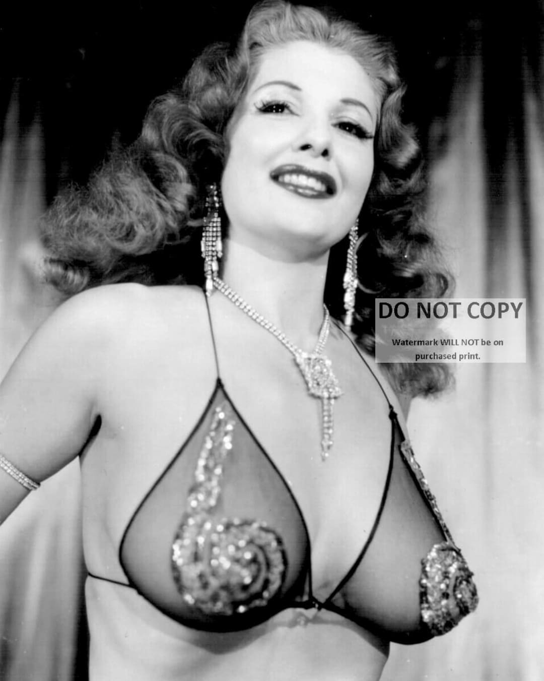 Tempest Storm Actress and Burlesque Dancer - 5X7 or 8X10 Publicity ...
