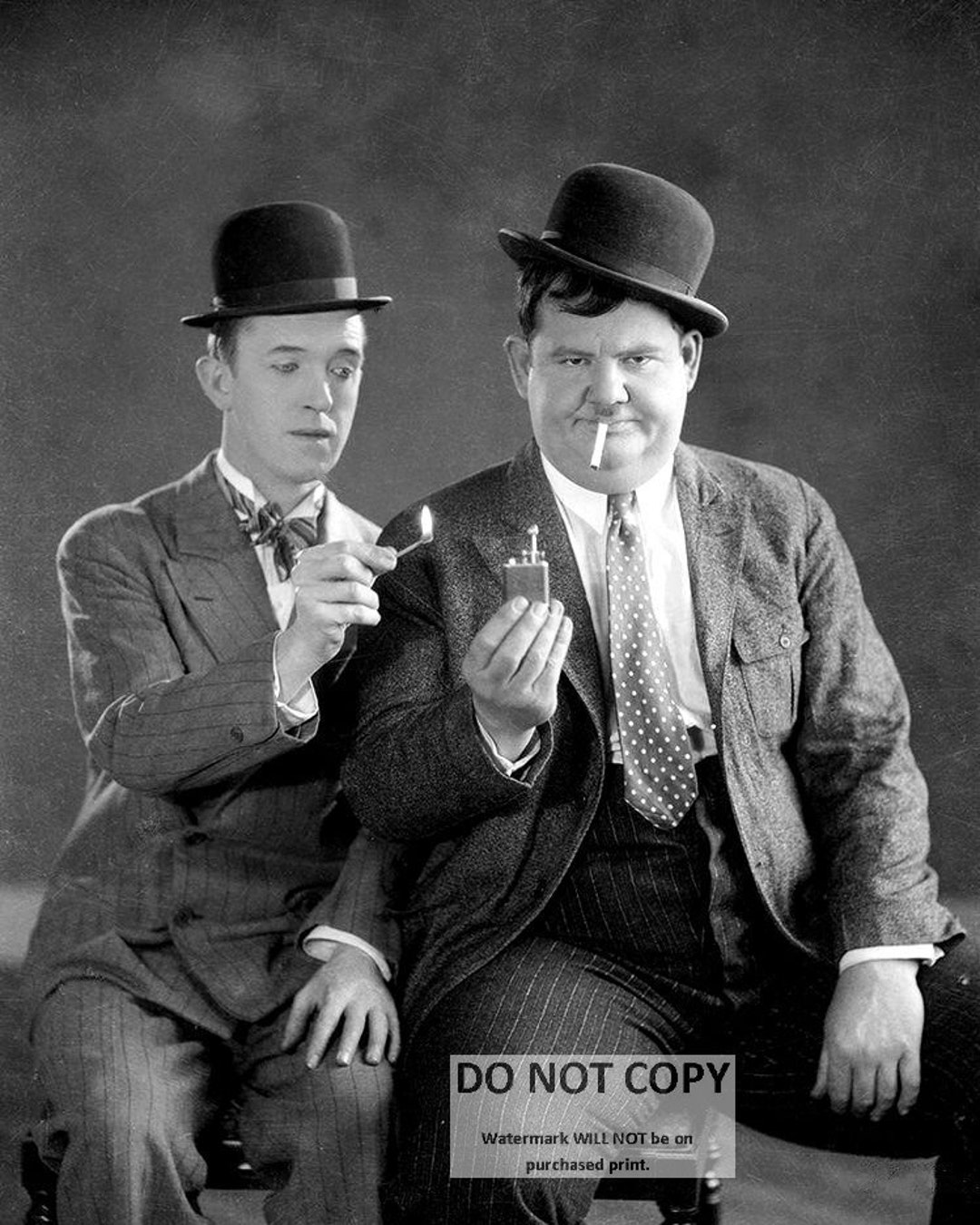 Stan Laurel and Oliver Hardy Legendary Comedy Team 5X7, 8X10 or 11X14 ...