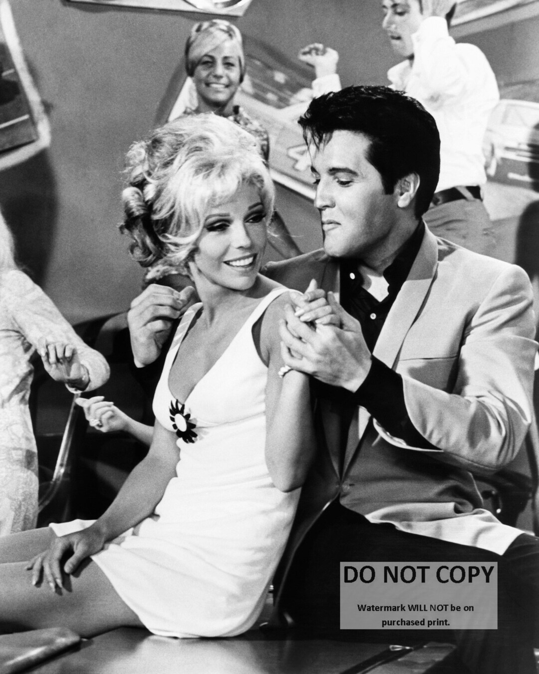 Elvis Presley & Nancy Sinatra 'speedway' Movie Publicity Photo - Etsy