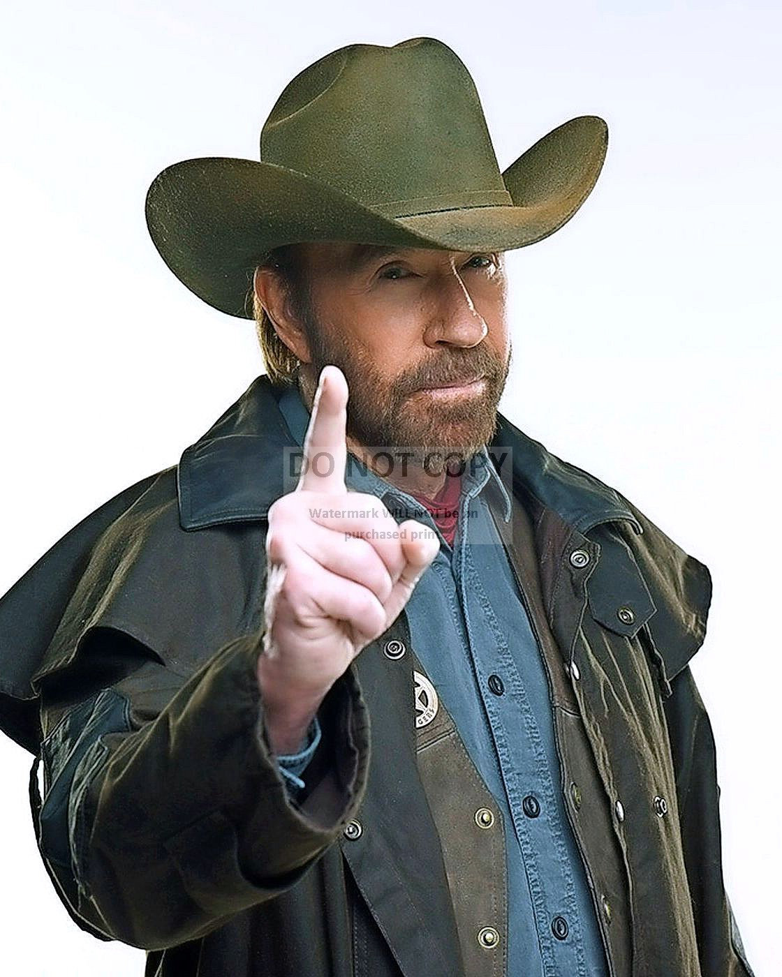 Chuck Norris in the CBS Television Program Walker Texas | Etsy