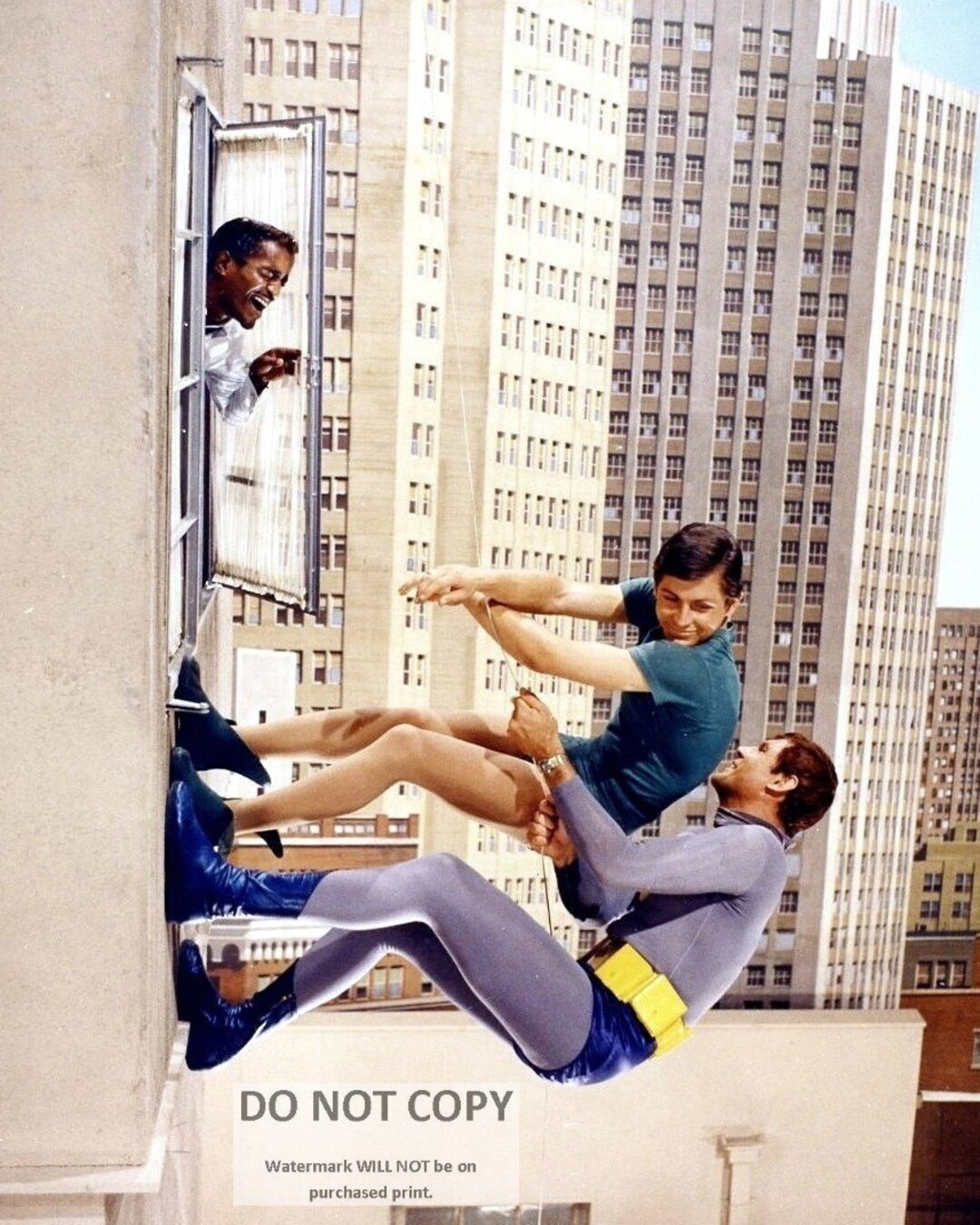 Adam West, Burt Ward & Sammy Davis, Jr. in "batman" - 5X7 or 8X10 ...