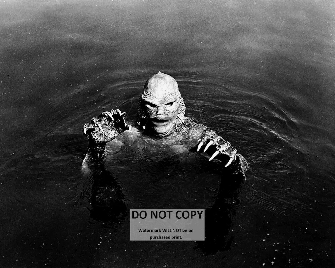The "gill-man" From the Film "creature From the Black Lagoon" - 5X7 ...