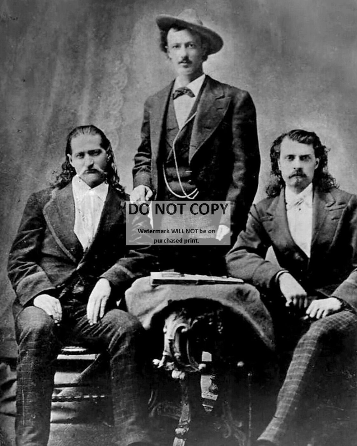 Wild Bill Hickok Texas Jack Omohundro & Buffalo Bill Cody - Etsy
