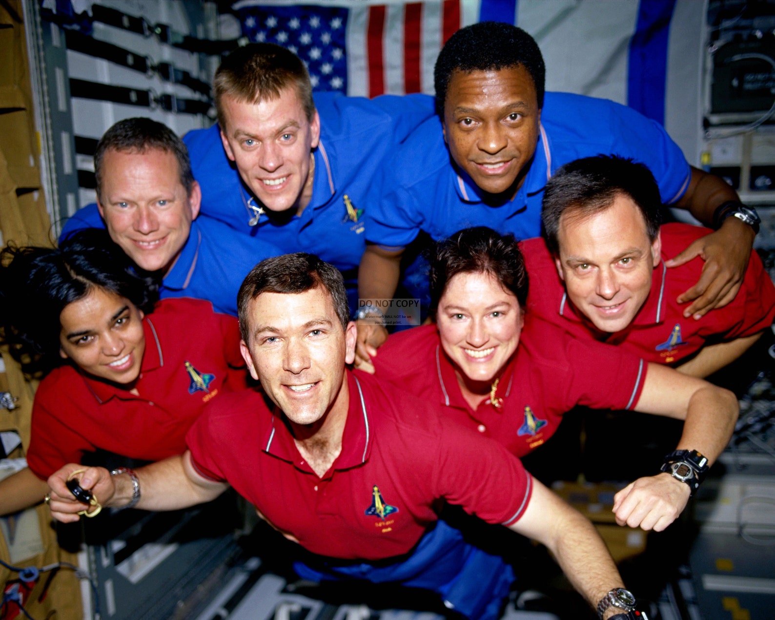 Space Shuttle Columbia STS-107 Crew In-flight Picture 5X7 - Etsy