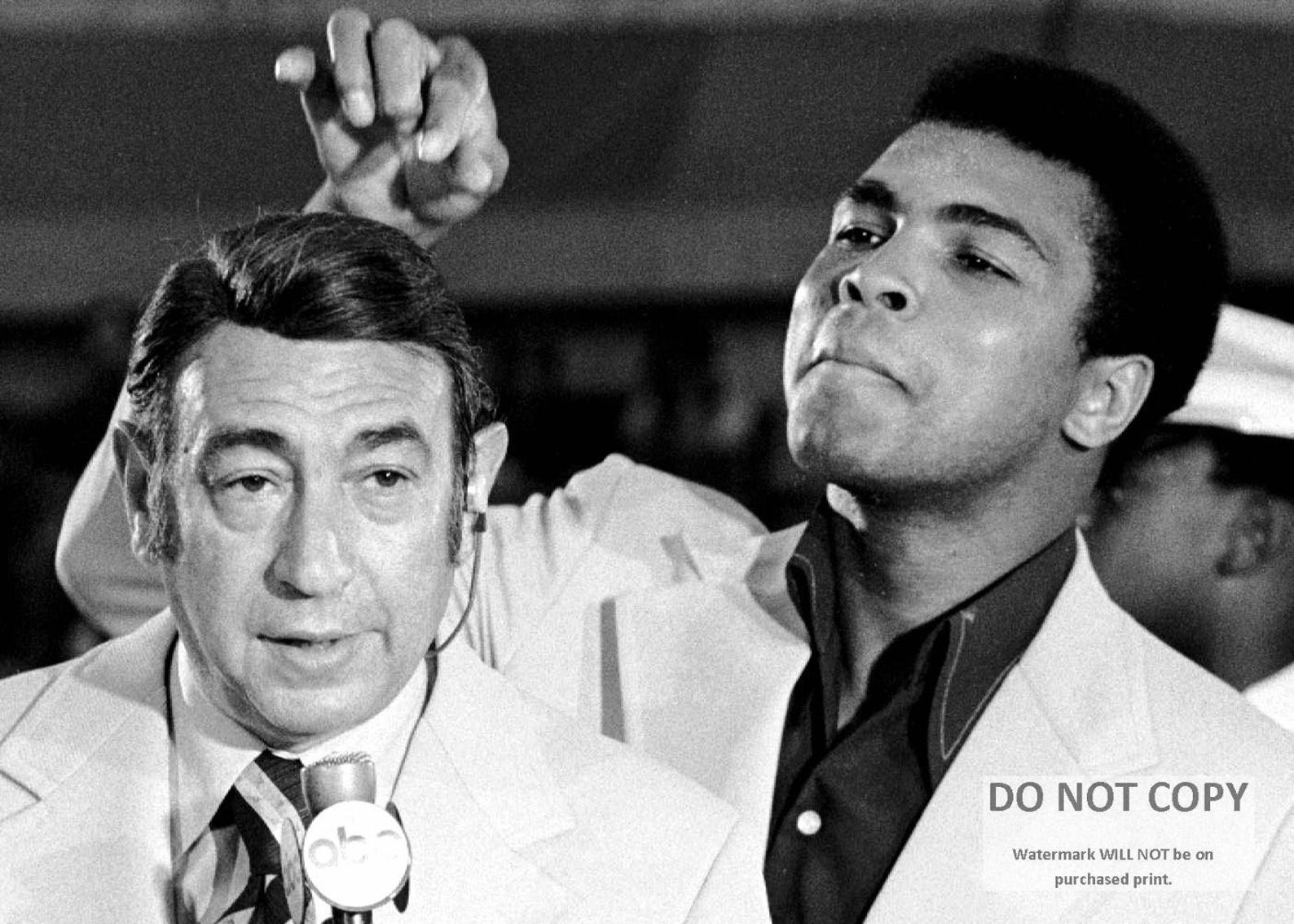 Muhammad Ali & Howard Cosell 1972 Boxing Trials Photo - Etsy