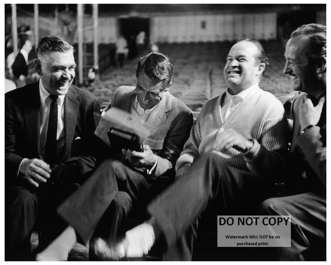 Hollywood Legends: Clark Gable, Cary Grant, Bob Hope, David Niven ...