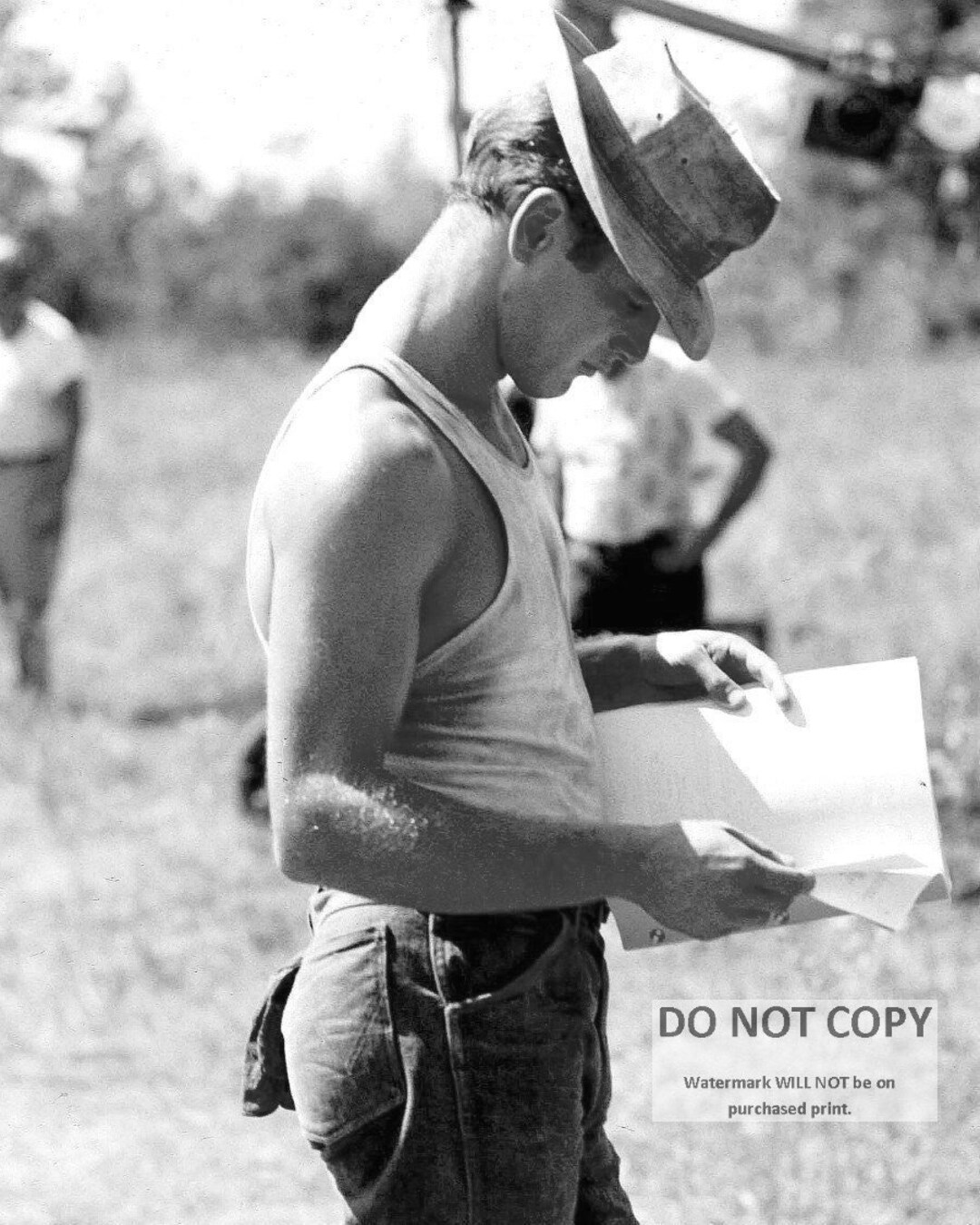 Paul Newman "hand Luke" 1967 On-set Photo - Etsy