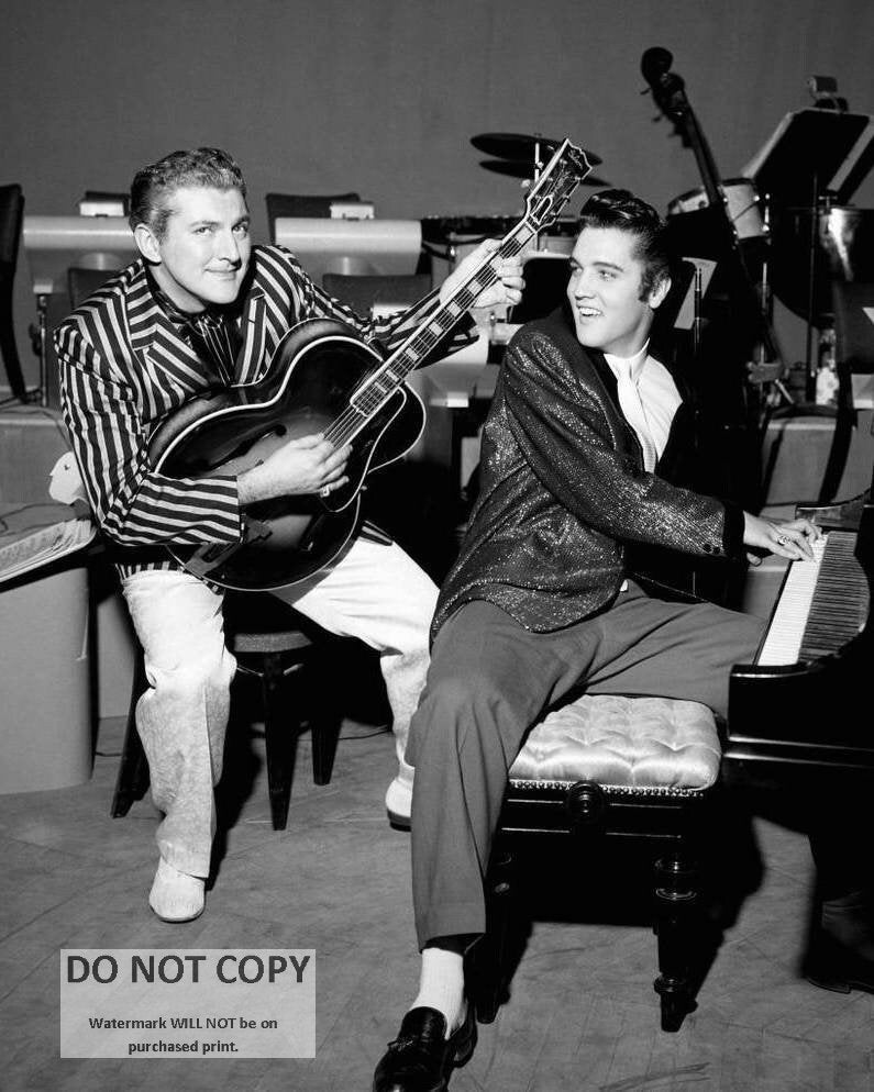 Elvis & Liberace 1956 Las Vegas Publicity Photo - Etsy