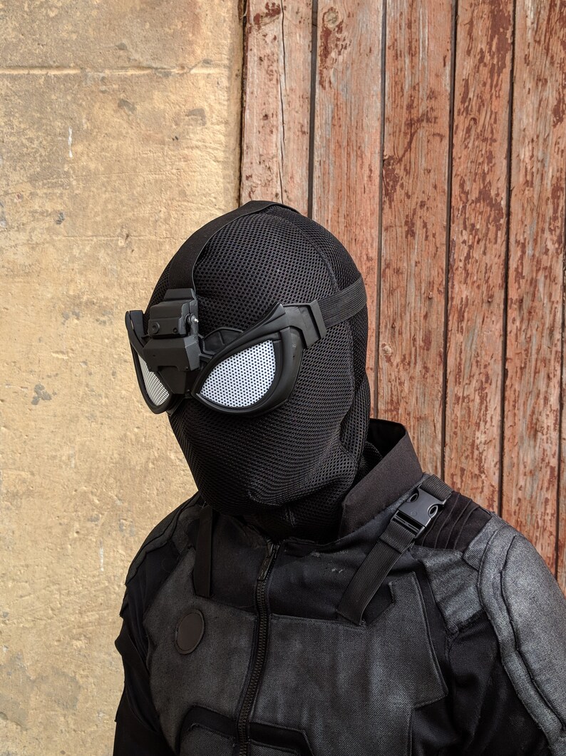 MECHANICAL Spider-Man STEALTH mask | Etsy