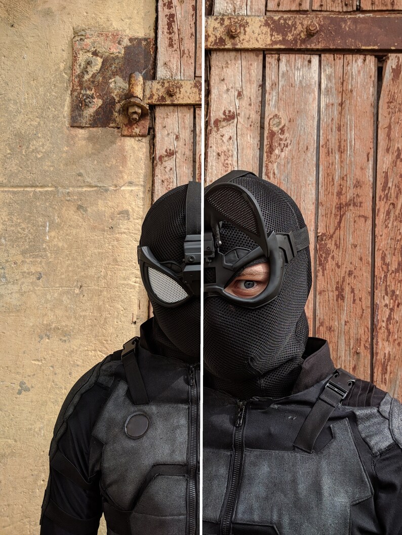 MECHANICAL Spider-Man STEALTH mask | Etsy