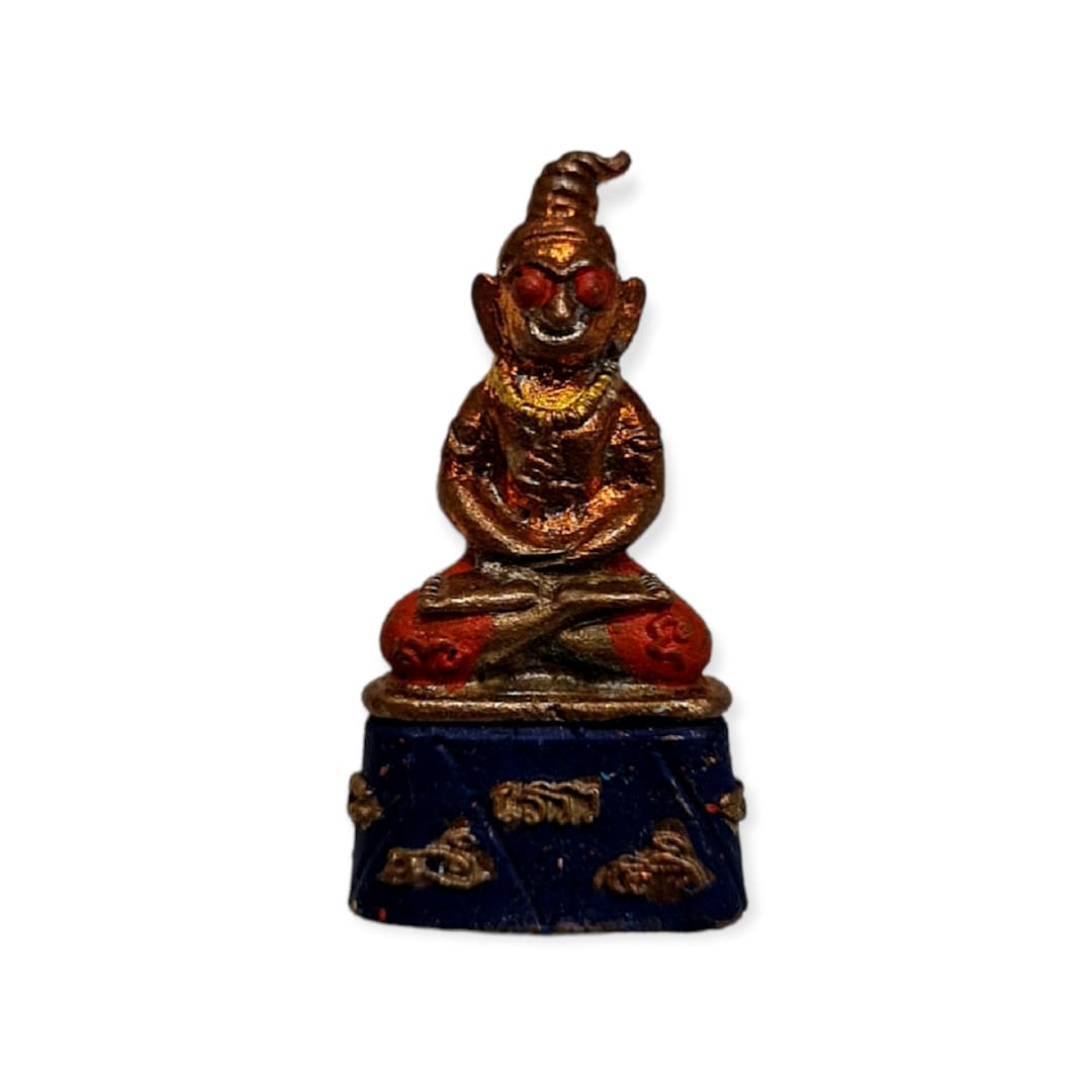 Thai Amulet Phra Ngang Tadeang (red Eyes) Maha Saneah 100 Love, Archan ...