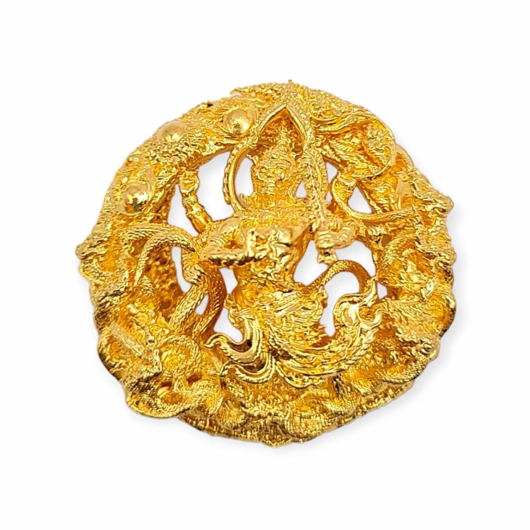 Thai Amulet Phra Rahu 666 Protection Prevent Bad Luck Holy Blessed ...