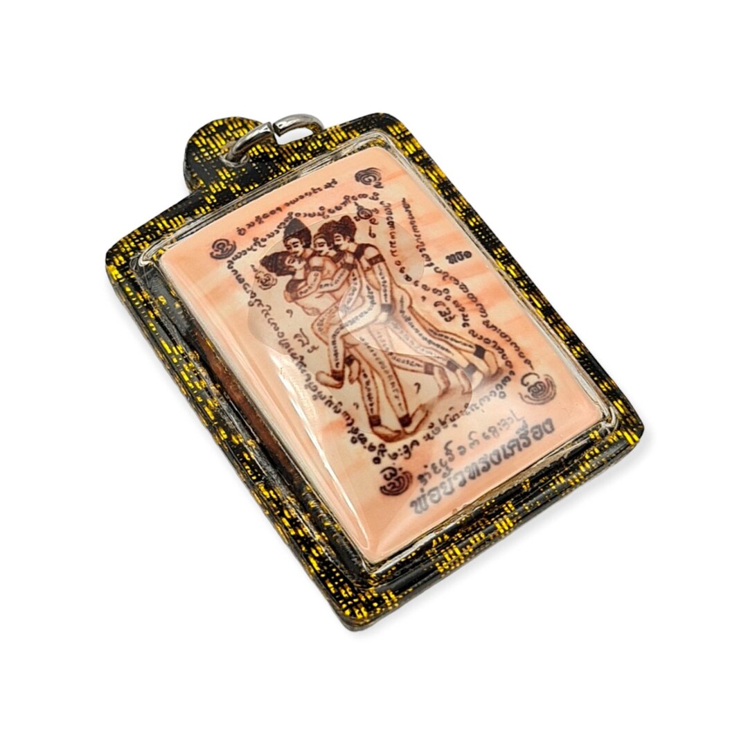 Thai Amulets Locket Por Yue Songkreang Mont Tevada Sepsook Blessed by ...