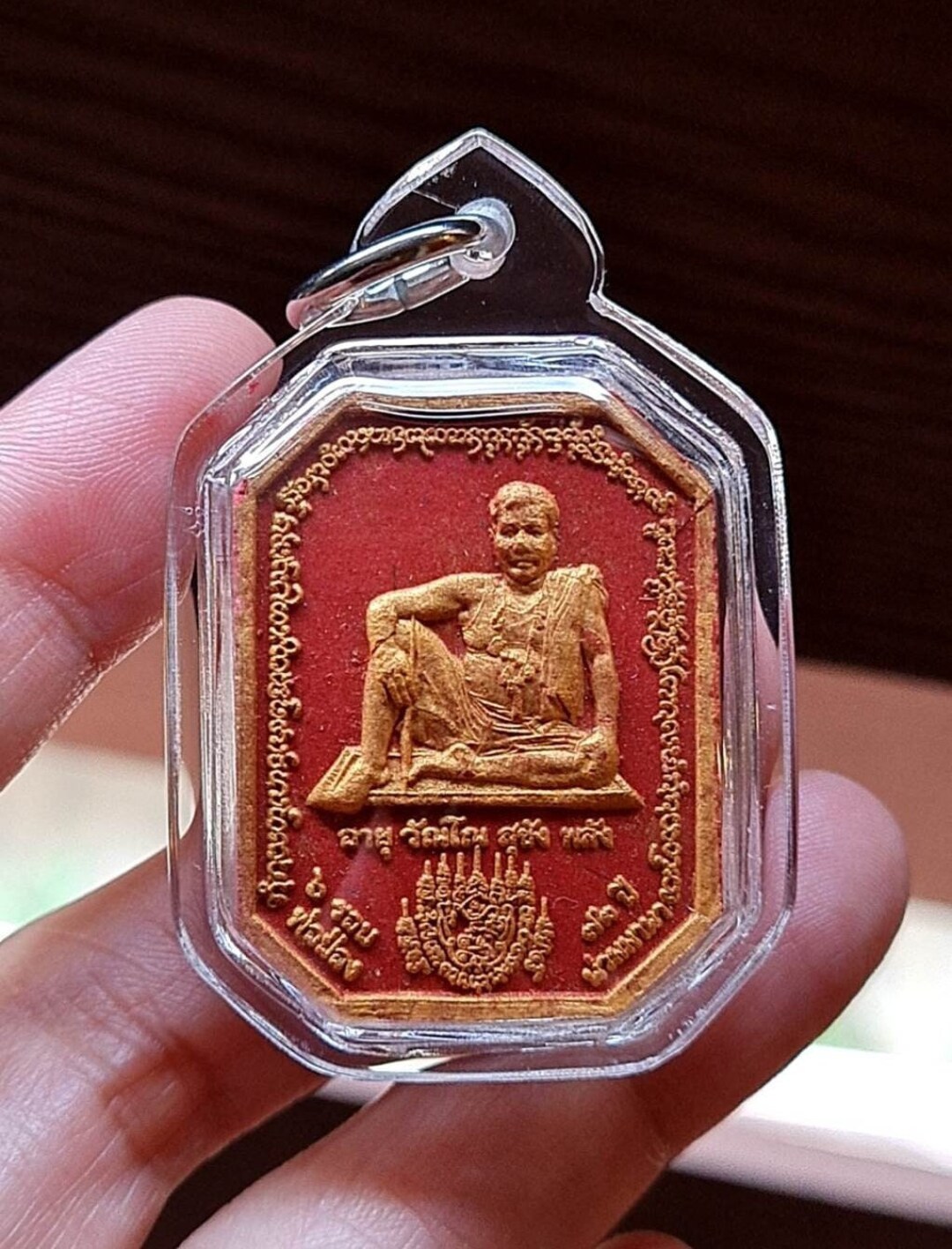 Thai Amulet Phra Pong Waikru Krob 6 Rob 72 Years of Por Pong Nuammana ...