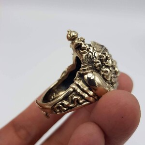 Thai Amulet Ring Phra Rahu Om Moon Srang Horchan Edition by - Etsy