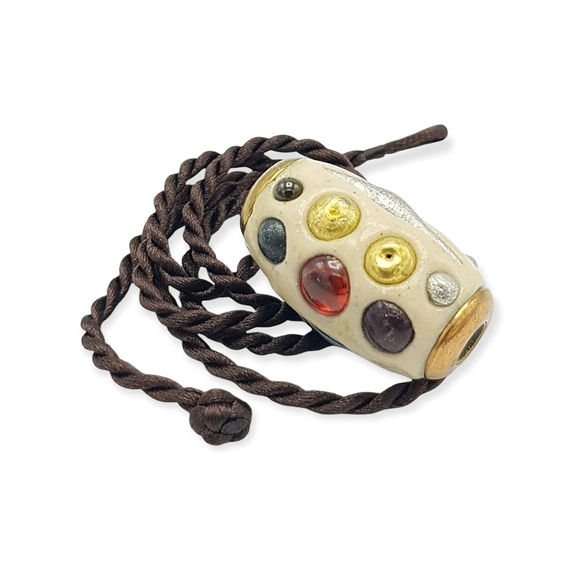 Thai Amulet Takrut Necklace Leklai Pri-dum Cutting by Lp - Etsy