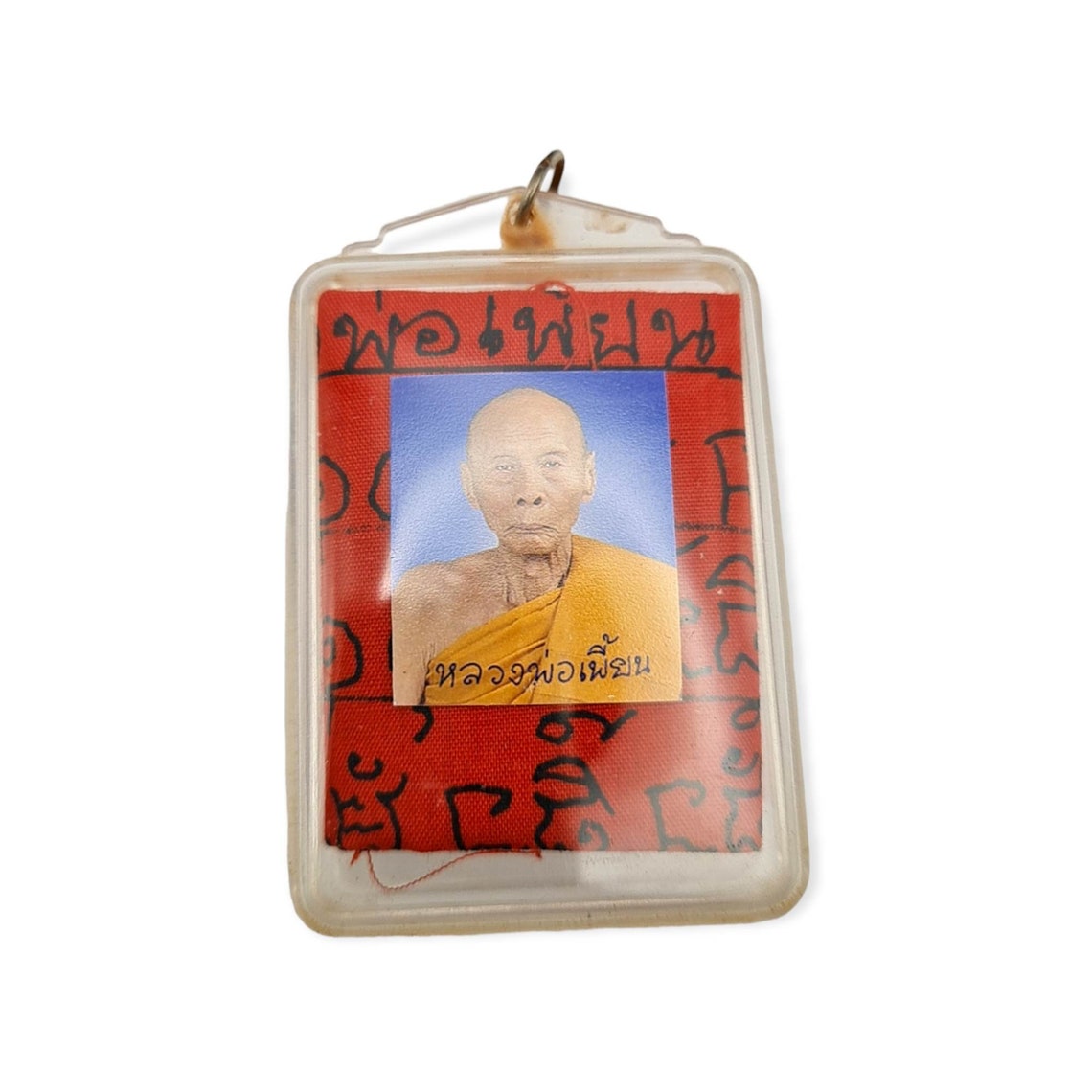 Thai Amulet Rooptai Picture With Cloth Yantra Phayant Lp Pian Lucky ...