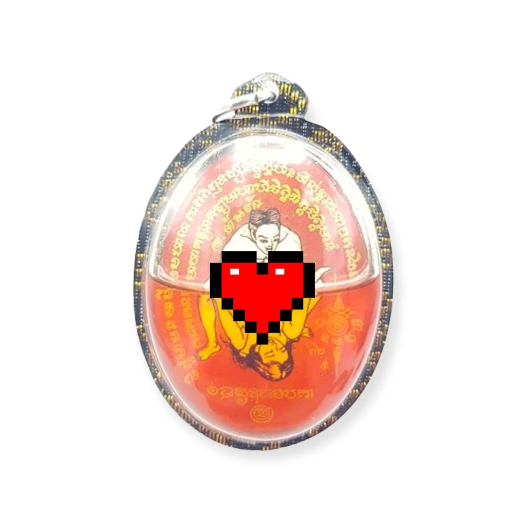 Thai Amulet Authentic Inn Ku Love Locket Mahasaneah Strong Love ...