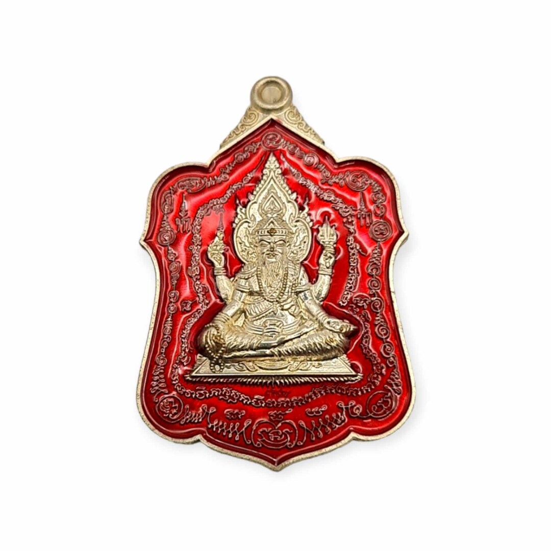Thai Amulet Porpu Lersi Narai Back Hanuman CK Rak Wealth Grant Wishes ...