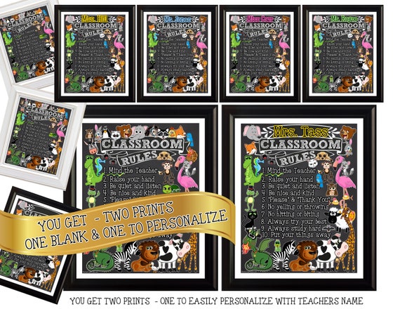 Teachers Chalkboard Blank