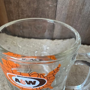 Vintage A & W Glass Mini Mugs Collectible Mugs - Etsy