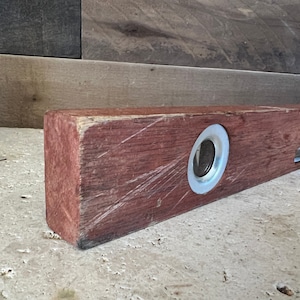 Vintage Wooden Level Retro Tool - Etsy