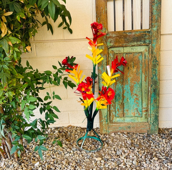 Ocotillo Cactus Metal Art