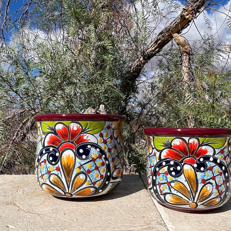 Eclectic Pot Red - Etsy