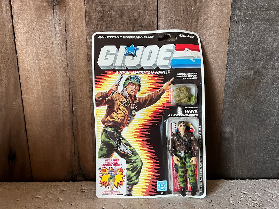 Vintage Gi Joe Action Figure Nos Etsy