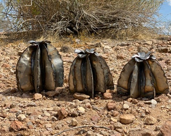 Metal Cactus Yard Art | Etsy