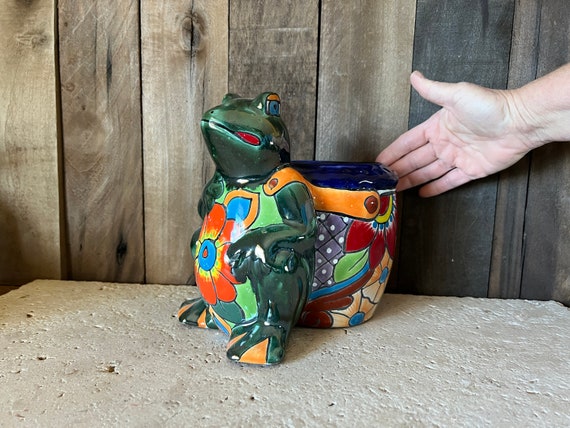 Mexican Frog Planters