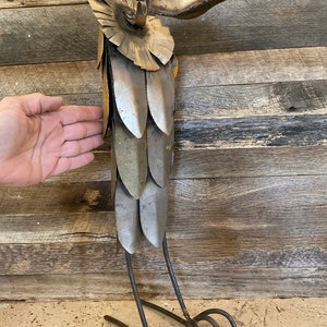 Rustic Handcrafted Metal Desert Vulture Buzzard Metal Yard Art | Etsy