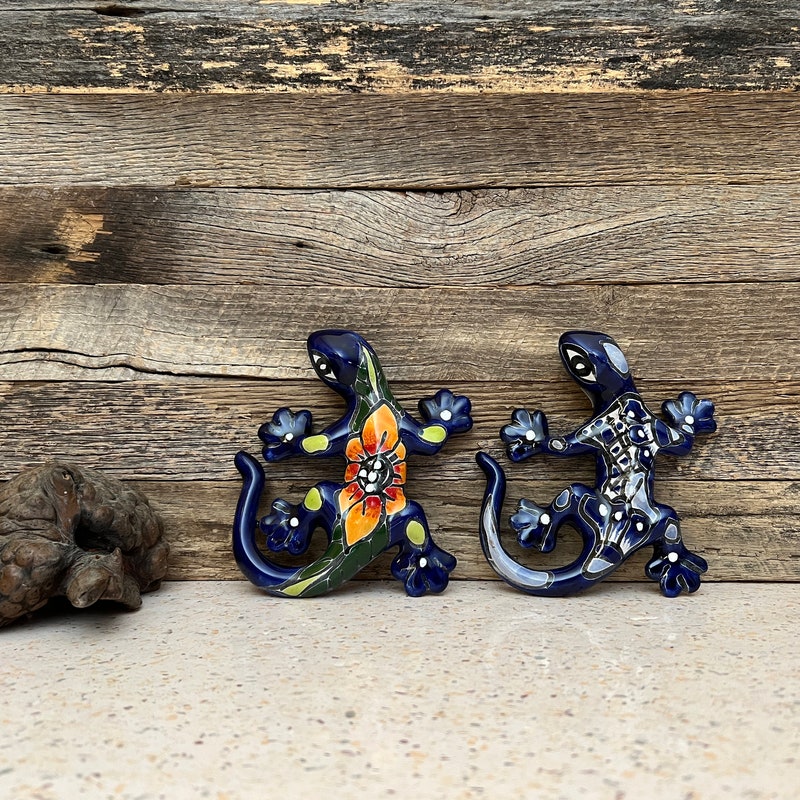 Talavera Lizard Wall Art - Etsy