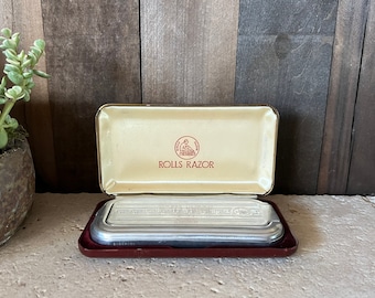 Vintage Rolls Razor Men's Shaving Kit Men's Grooming - Etsy