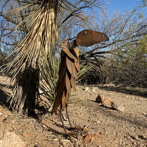 Rustic Handcrafted Metal Desert Vulture Buzzard Metal Yard Art - Etsy