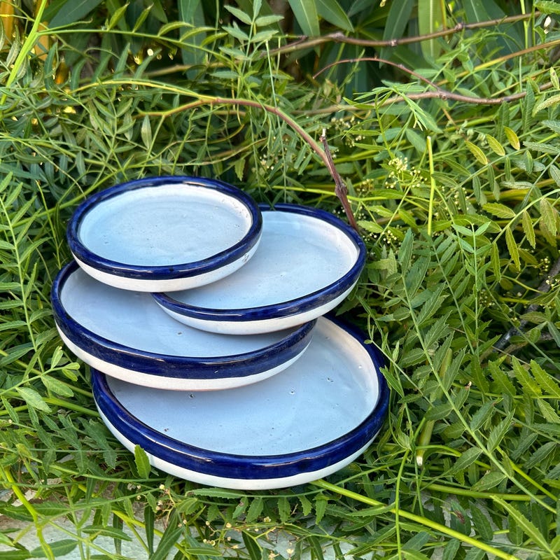 Mexican Pottery Saucers - Etsy