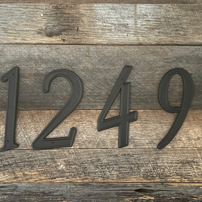 Metal House Numbers - Etsy Australia