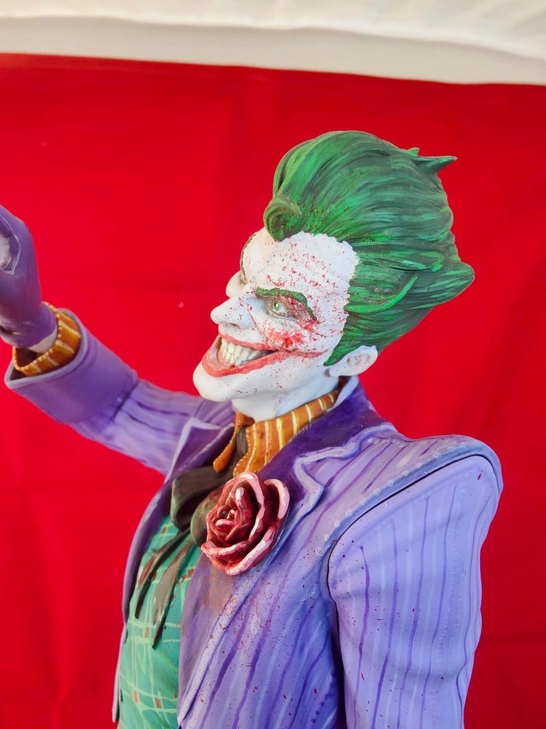 Joker Inspired Statue - Etsy