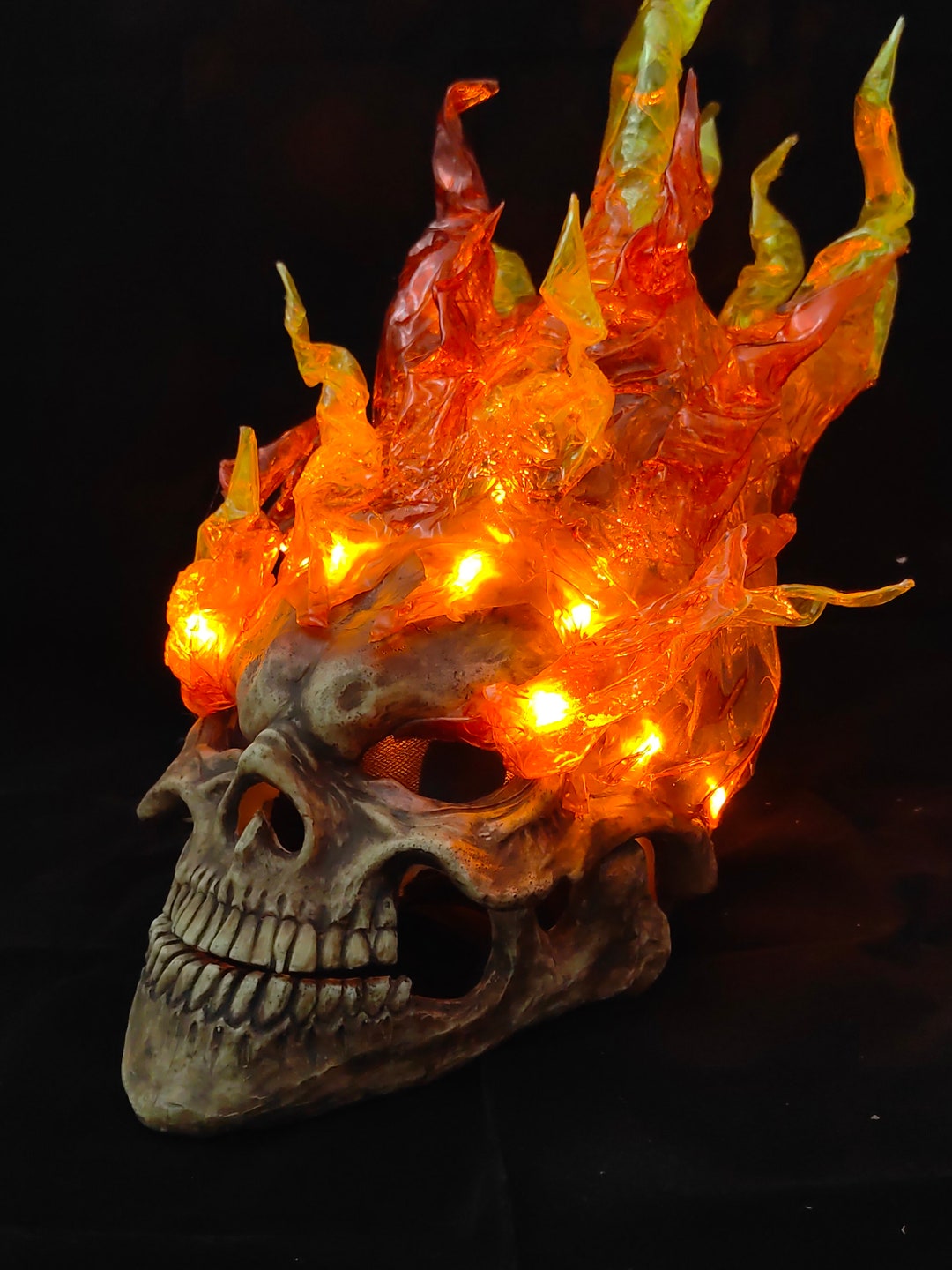 New Inspired Ghost Rider Mask - Etsy