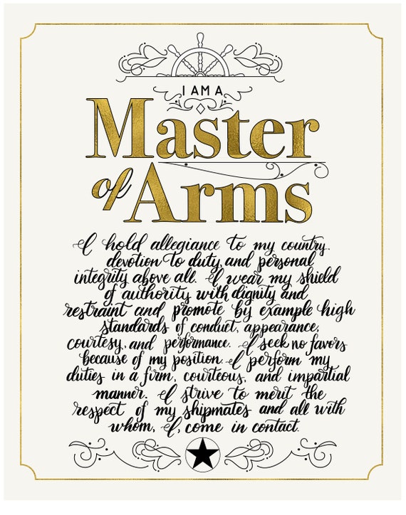 Master of Arms Creed | Etsy