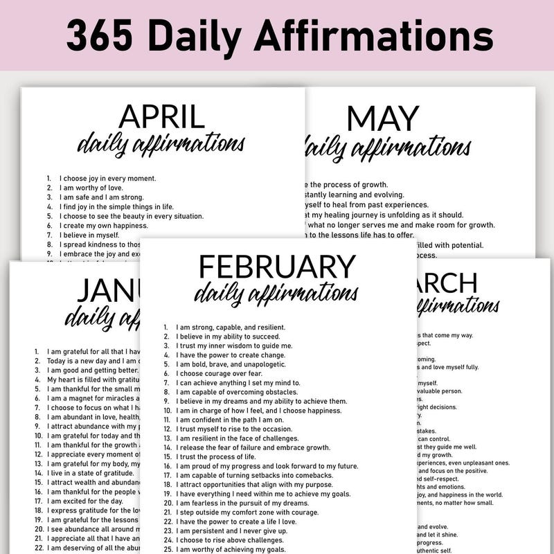 Positive Affirmation - Etsy