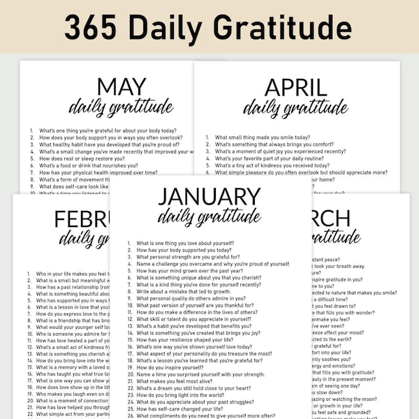 Gratitude Cards - Etsy