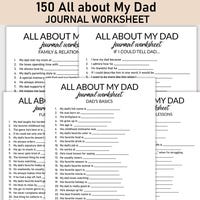 Printable All About My Grandpa Coloring Page, Gifts From Kids for ...