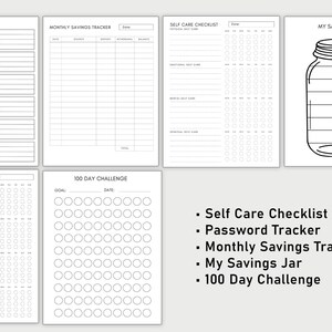 2025 Planner Printable Bundle, Instant Download Printable, 2025 Journal ...